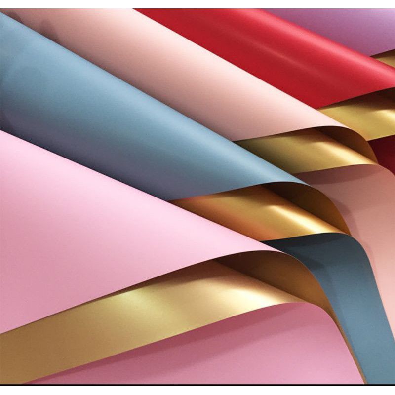 Single PC 💞 Double sided two colour wrapping paper | Shopee Malaysia