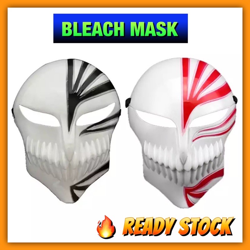 Bleach Ichigo Kurosaki Mask. Anime Cosplay Mask | Shopee Malaysia