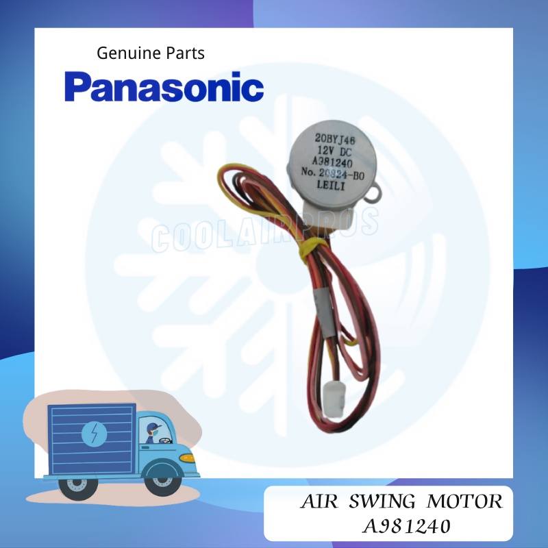 PANASONIC SWING MOTOR CWA981240 UP & DOWN (HORIZONTAL VANE) | Shopee ...