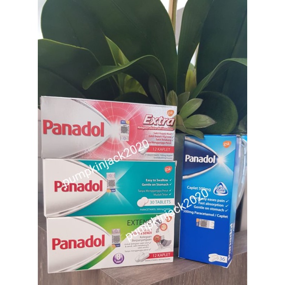 Panadol Regular 30s' Extra 12s' Optizorb 36s' Extend 12s' Actifast 20s ...