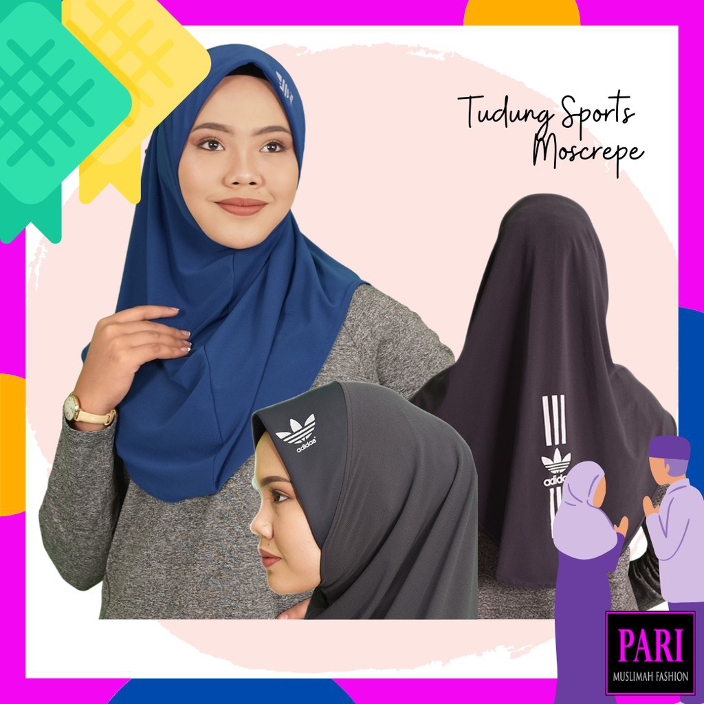🔥HOT ITEM🔥 (New) Tudung Sukan /Tudung Sarung Moscrepe - Tudung Instant Sports | Shopee Malaysia