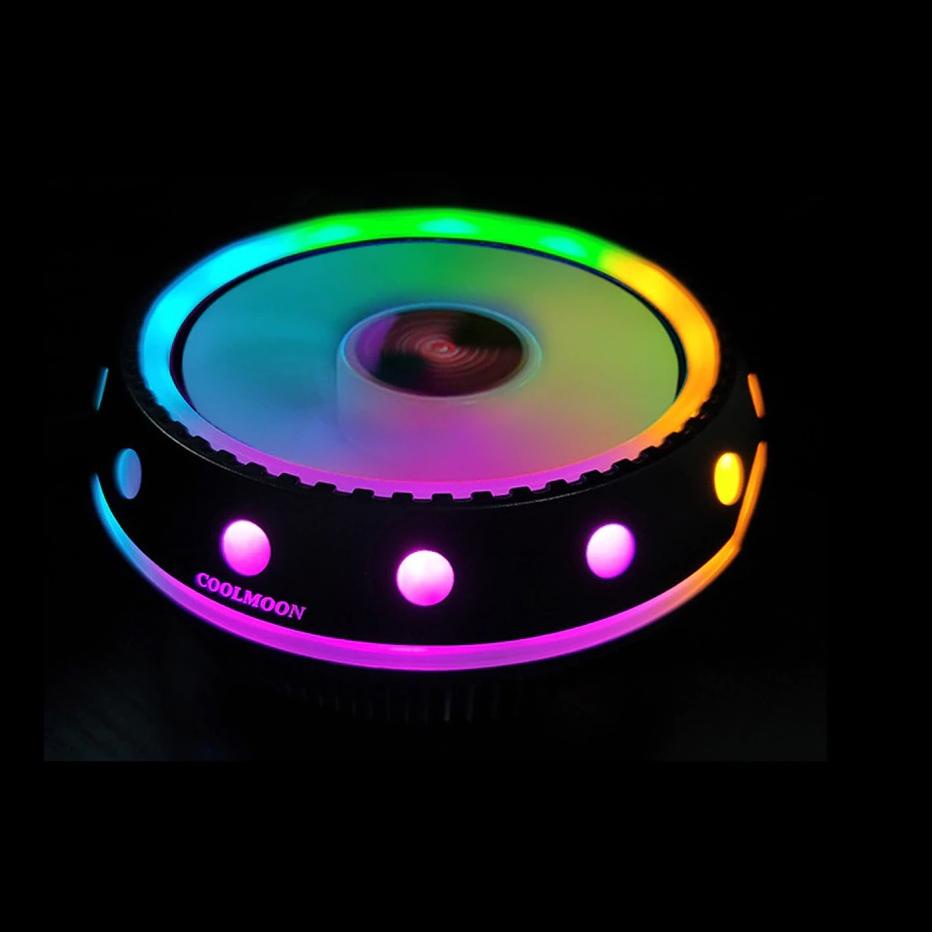 Cpu FAN COOLER COOL STORM UFO RGB FOR INTEL AND AMD FAN PROCESSOR ...