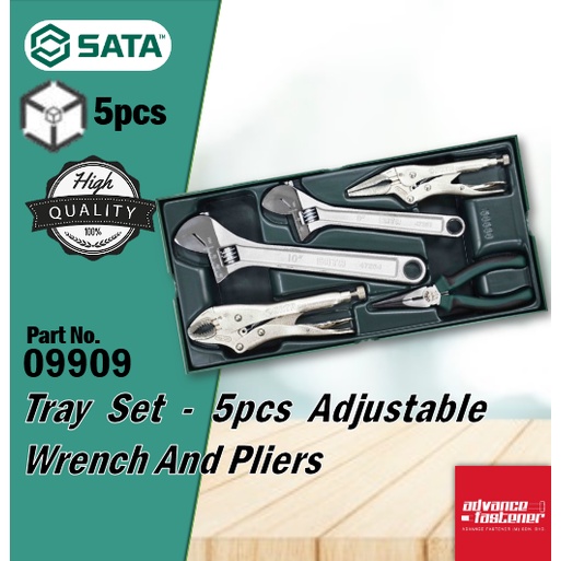 Sata 95121P 140 PCS 5 Drawer Tool Trolley Set (Wrench / Hex Key ...