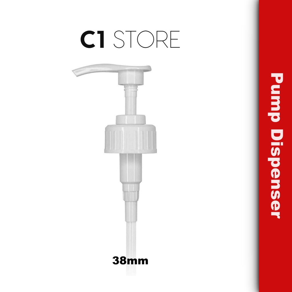 Pump Dispenser 38mm Refillable Empty Bottle Pump Dispensing Shampoo ...