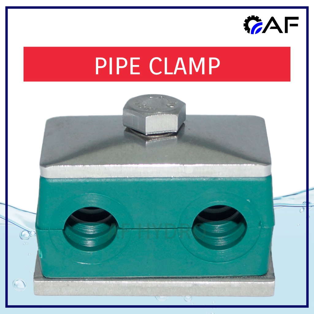 6MM to 42.3MM Complete Set Twin Polypropylene (PP) Pipe Clamp ...