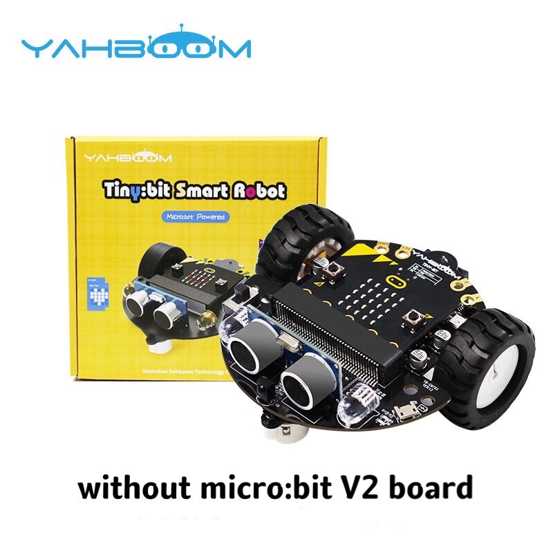 BBC Tinybit Smart Car Robot/Tiny:bit/Microbit v2/Micro:bit V2.0 Coding Starter Learning Kit STEM ...