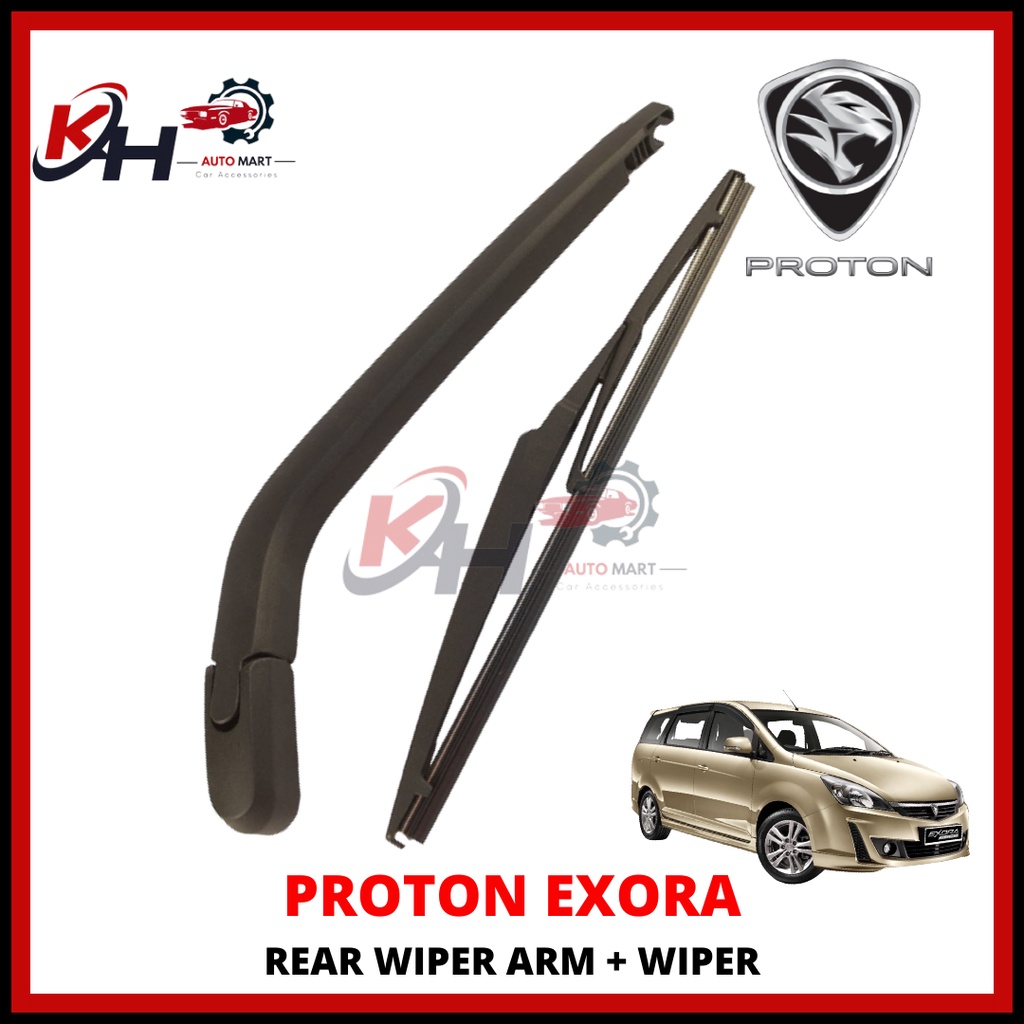 PROTON EXORA Rear Wiper Arm + Wiper (OEM) Car Rear Viper Arm Wiper Belakang Kereta Tail Plug N ...