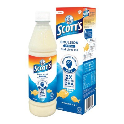 SCOTT'S EMULSION ORIGINAL 400ML | Shopee Malaysia