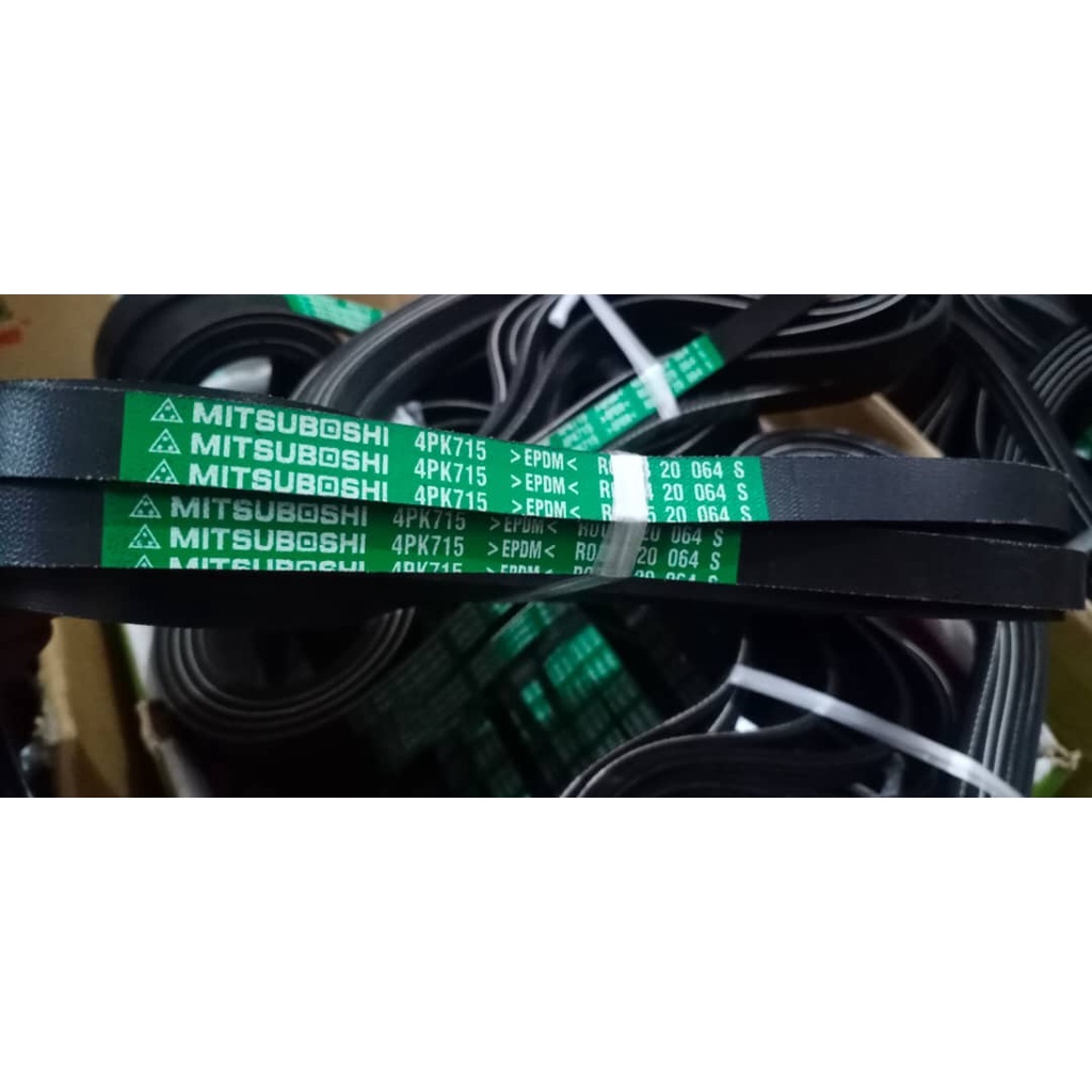 4PK715 Alternator Fan belt Perodua Kelisa Kenari Viva (warranty -20km ...