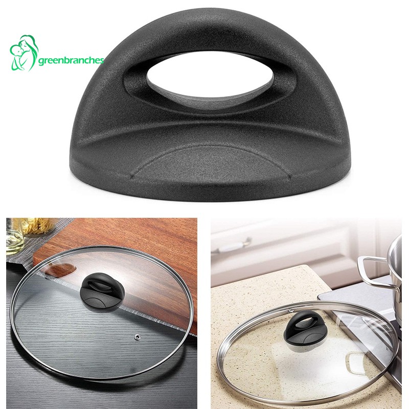 Pot Lid Knobs, Heat Resistant Pan Lid Holding Handles (2 Pack), Small ...