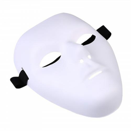 Thick Blank Male The Phantom Mask Full Face Decorating Craft Halloween ...
