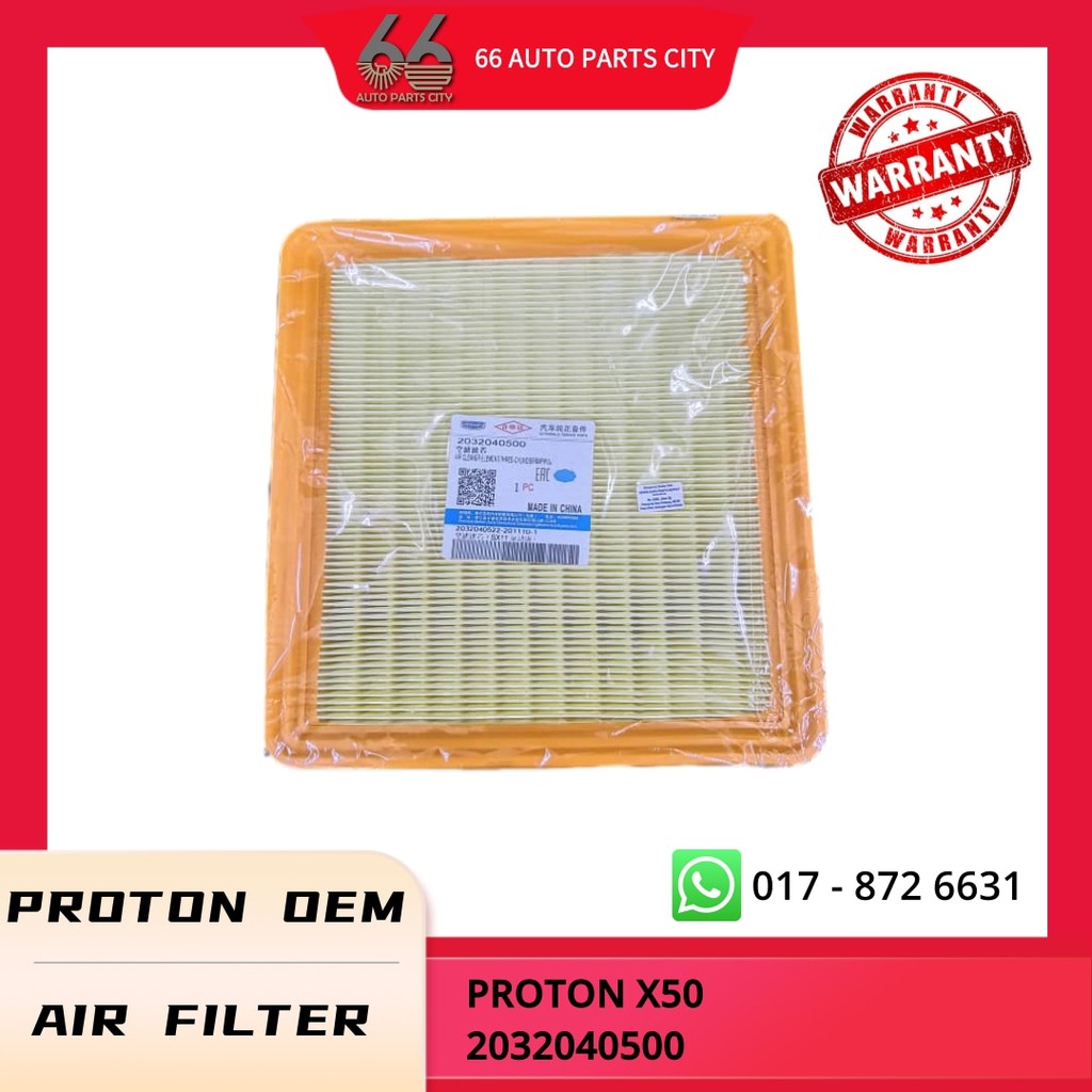 AIR FILTER PROTON X50 SUV OEM | Shopee Malaysia