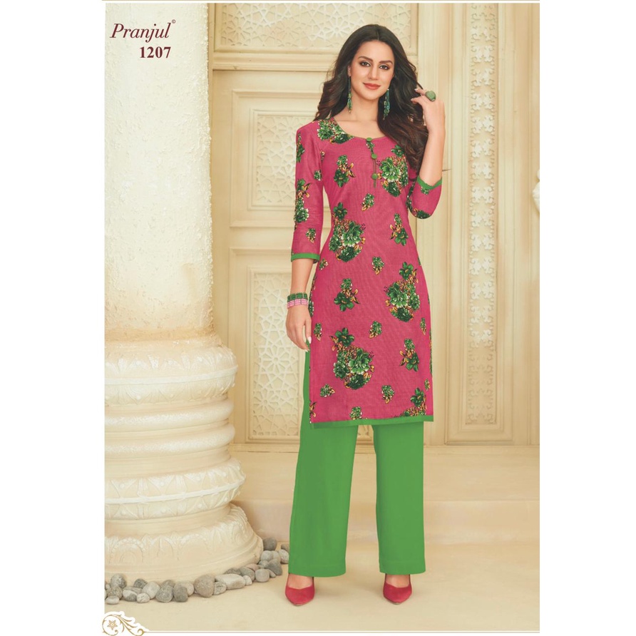 TOP ONLY 💕 READY STOCK 💕 NEW FASHION 💕 INDIAN PRANJUL PARI COTTON CHUDI ...