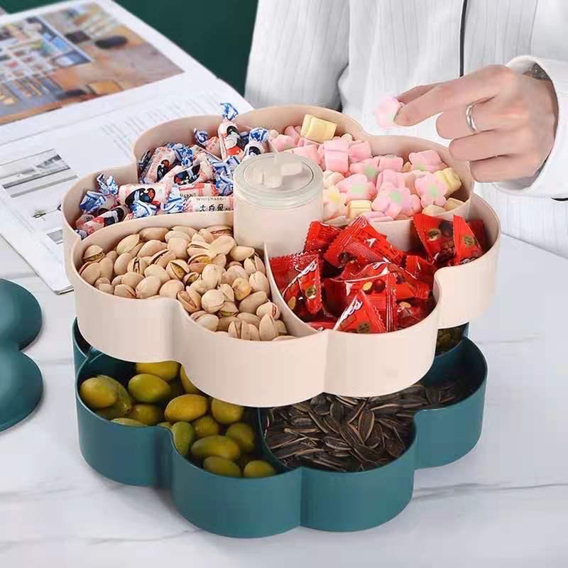 Flower STACKING JARS - 2 TIER ROTATING FLOWER JARS 4 SEASONS - EID JARS ...