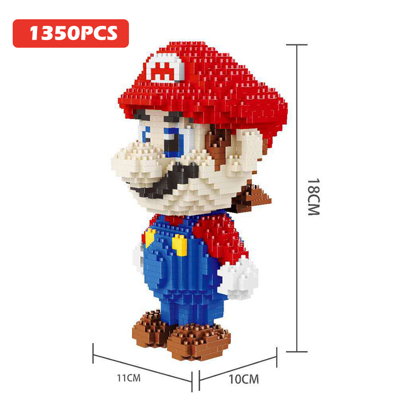 Nano Blocks Super Mario Brothers Micro Building Bricks Educational ...