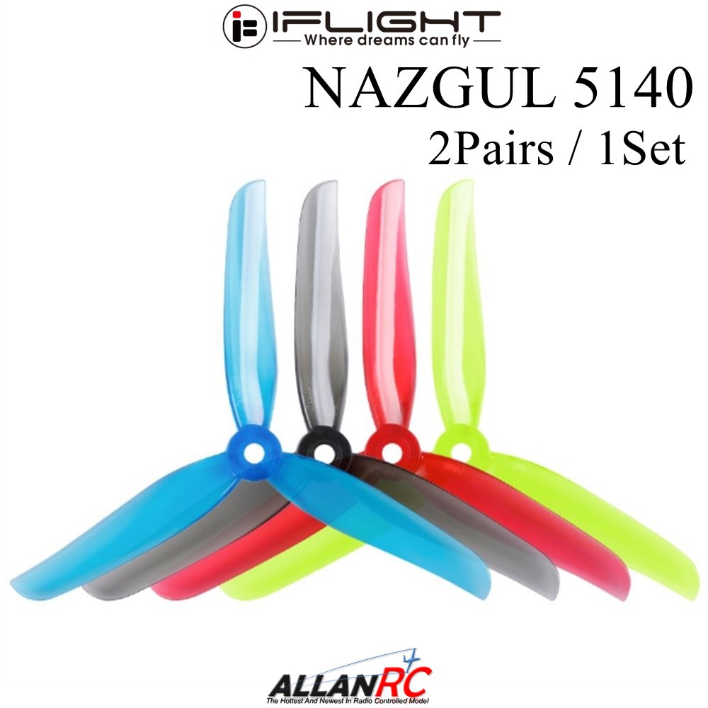 iFlight NAZGUL 5140 3-blade prop for Freestyle and Racing 2 Pairs / 1 ...