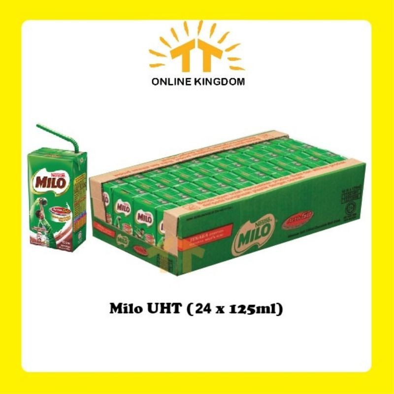 Nestle Mini Milo Chocolate Drink 24x125ml | Shopee Malaysia