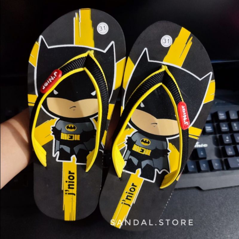 Batmann Boys' Flip-flops | Shopee Malaysia