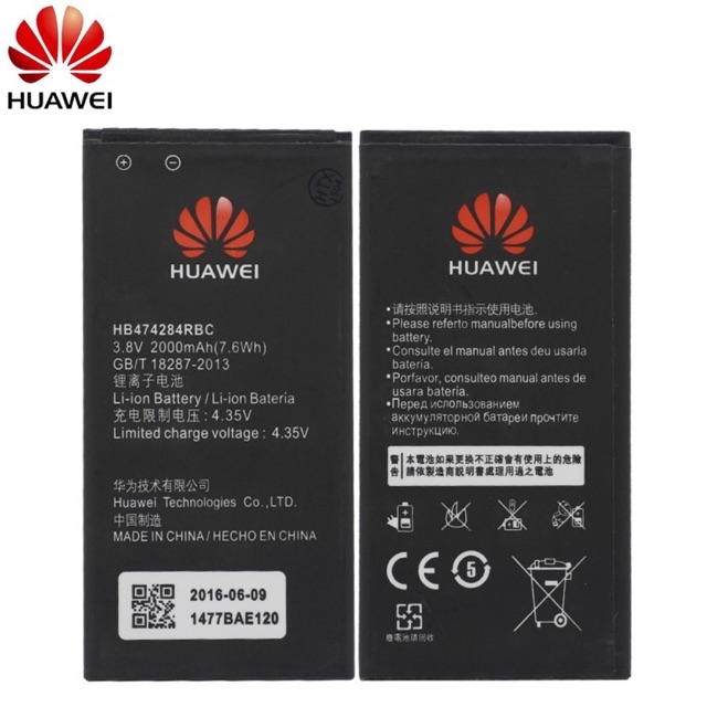 HW Honor 3C Lite / G620 / Y5 Y560 Bateri HB474284RBC (2000mAh) Battery ...