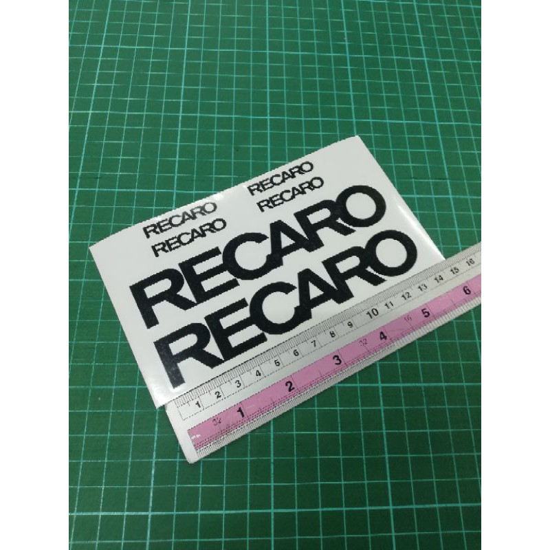 Sticker recaro car sticker accessories | Shopee Malaysia
