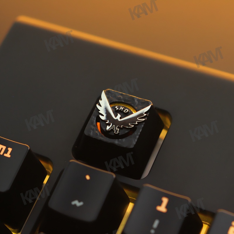 Kam 3D Embossed Backlit Aluminum Metal Keycaps Captain America CSGO ...