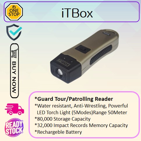 iTBOX GOWO4 Computerized Guard Tour System | Patrol System | RFID ...