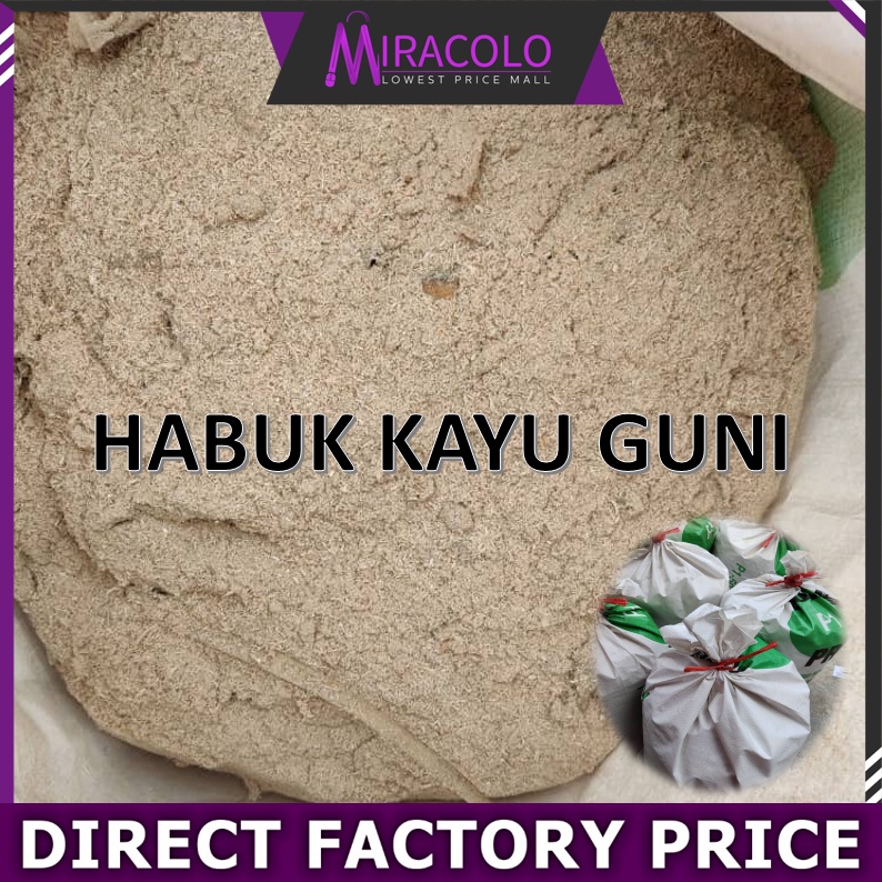 MIRA 10kg (Guni) Habuk Kayu Saw Dust Halus Kain Perca Lama SawDust Isi ...