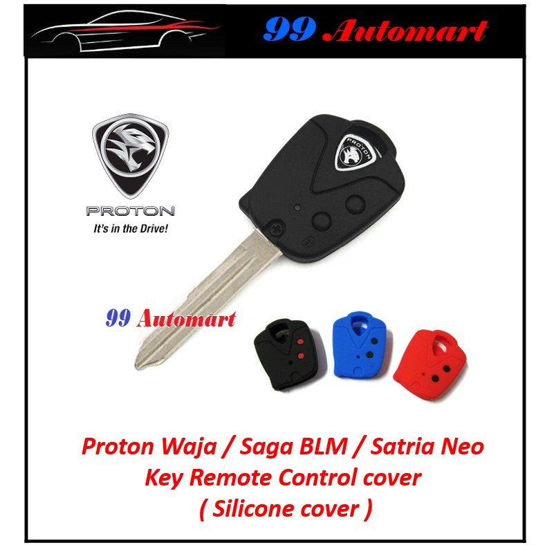 Proton Waja Saga Blm Satria Neo Key Remote control Casing with key ...