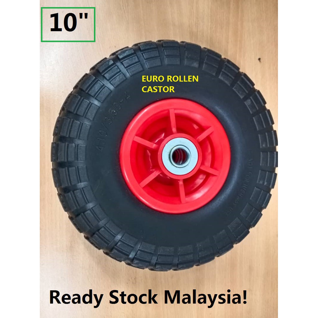 Triple-S 10inch Replacement Wheel Gas trolley Wheel PU hard Wheel 4.10 ...