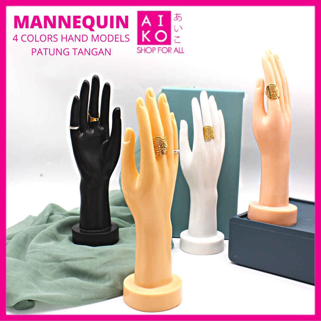 (AIKO) HAND MANNEQUIN 4 COLORS HAND MODELS PATUNG TANGAN | Shopee Malaysia
