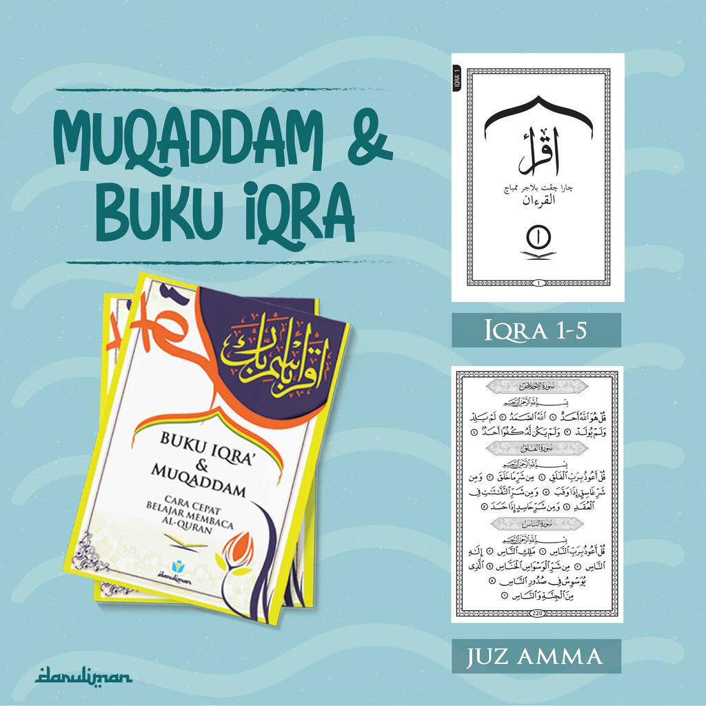Muqaddam Dan Buku Iqra Kanak-kanak | Shopee Malaysia