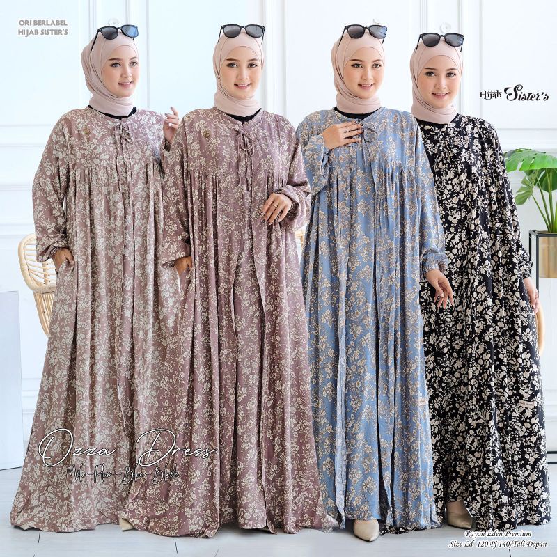 Ozza MAXI DRESS by HIJAB SISTERS | Shopee Malaysia