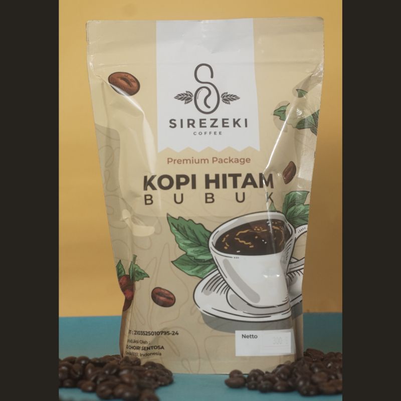 Robusta Powder coffee Original premium package 300 gr sirezeki coffee ...