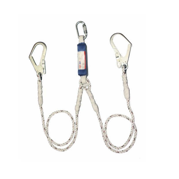 3M Protecta First 1390398, Twin Tail Energy Absorbing Lanyard | Shopee ...