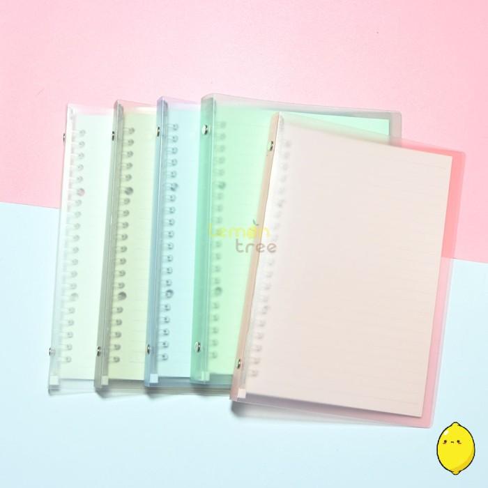 Emoa | Claire Plain Color Slim File Binder | Shopee Malaysia