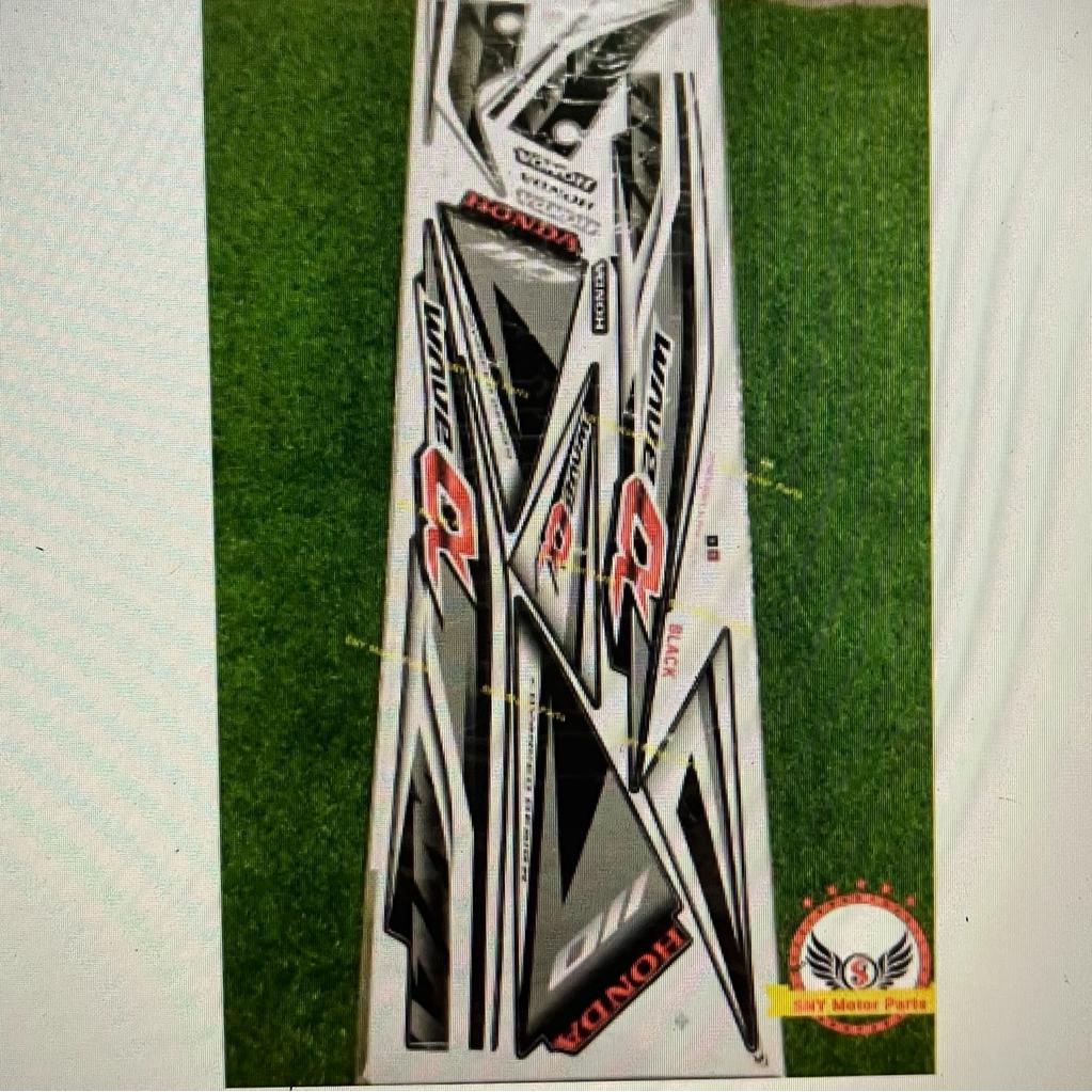 HONDA W-CX WAVE CX STICKER (1) // WAVE110 CX WAVE ALPHA BODY COVER SET ...