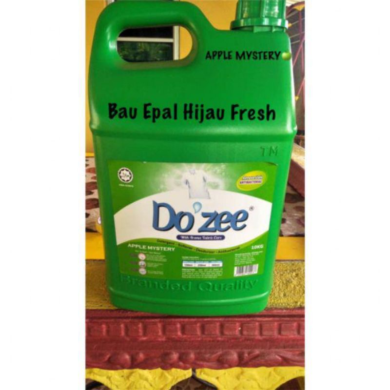 (HALAL PRODUCT) Dozee Liquid Laundry Detergent 10kg Sabun Pencuci 4 in ...