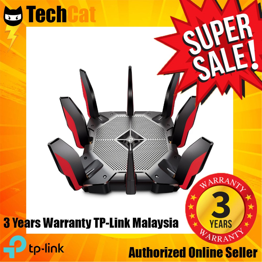 TP-LINK Archer AX11000 Wifi 6 Tri Band Wireless Gigabit Gaming AX Wifi ...
