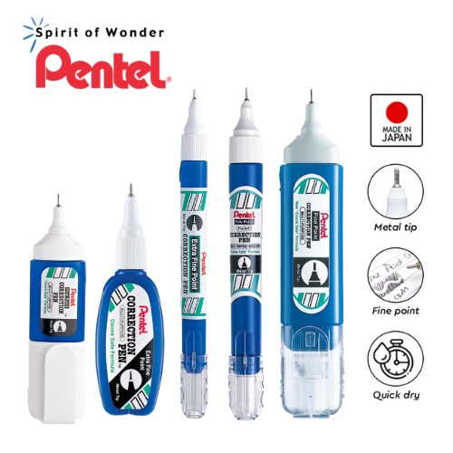 Pentel Liquid Paper/Correction Pen/涂改液 (4.2ml/7ml/12ml) | Shopee Malaysia
