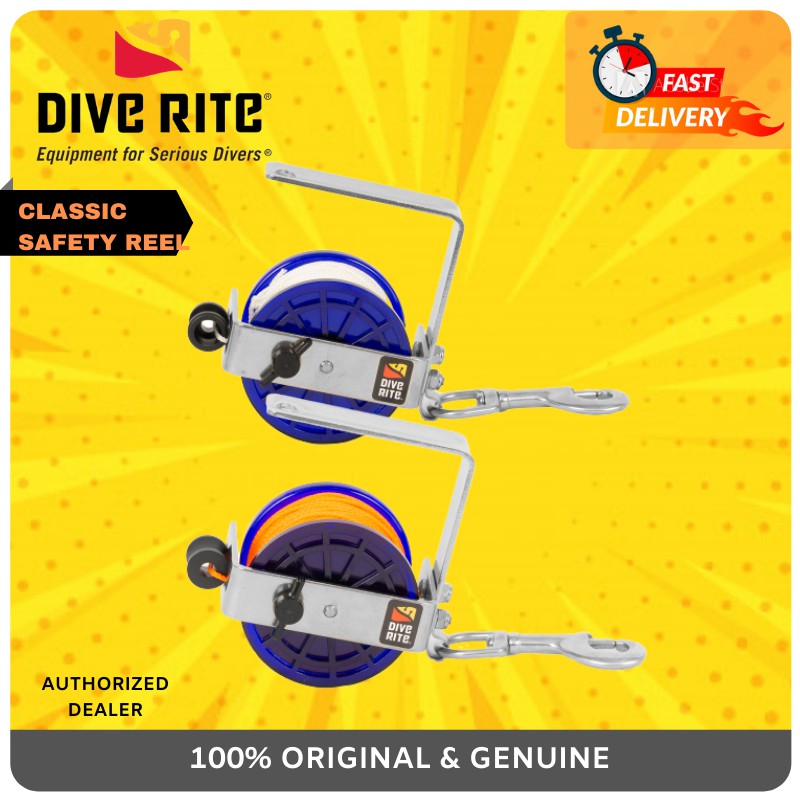 🔥100% ORIGINAL🔥 DIVE RITE Classic Safety Reel | Shopee Malaysia