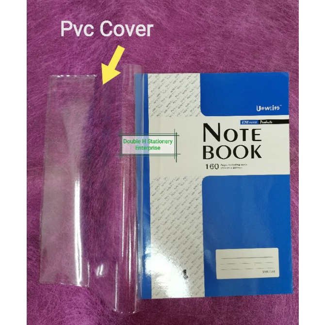 UNI A4 NOTE BOOK U@Write (PVC COVER) 160pgs (SNB-7160) | Shopee Malaysia