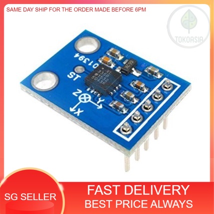 GY-61 ADXL335 Accelerometer Board 3-Axis Analog Output Accelerometer Module Angular Transducer ...