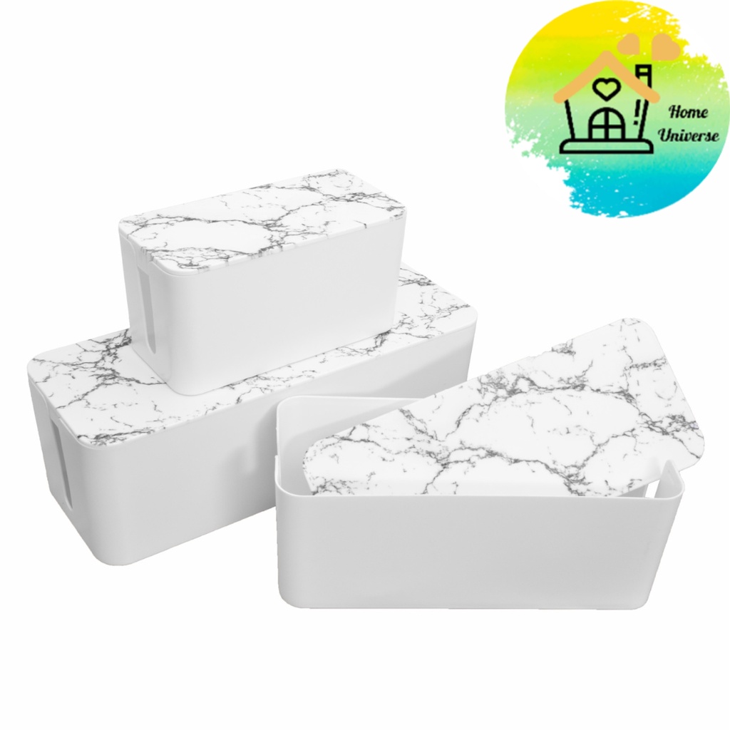 Premium Cable Management Box Muji Design Socket Box Minimalist Safety ...