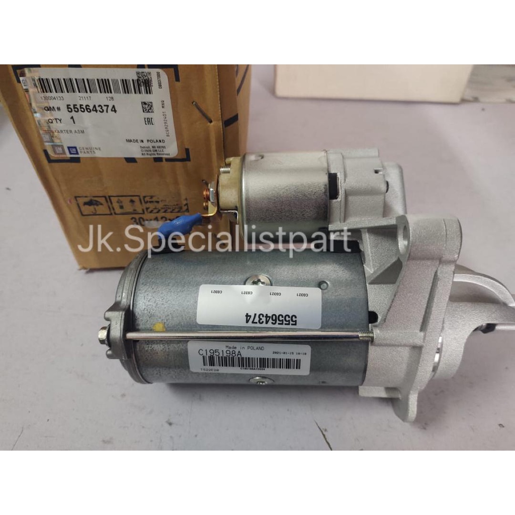 STARTER GENUINE PART (ORIGINAL) [55564374] CHEVROLET COLORADO | Shopee ...