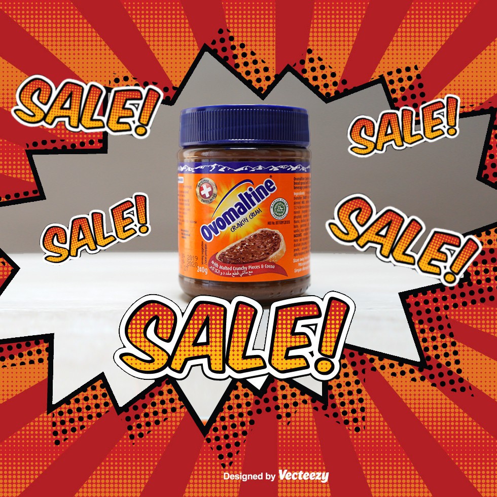 Jam Ovomaltine Crunchy Cream 380gr Original | Bread Jam For Breakfast ...