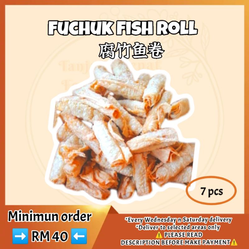Fuzhuk fish roll 腐竹鱼肉卷🔝👍 | Shopee Malaysia