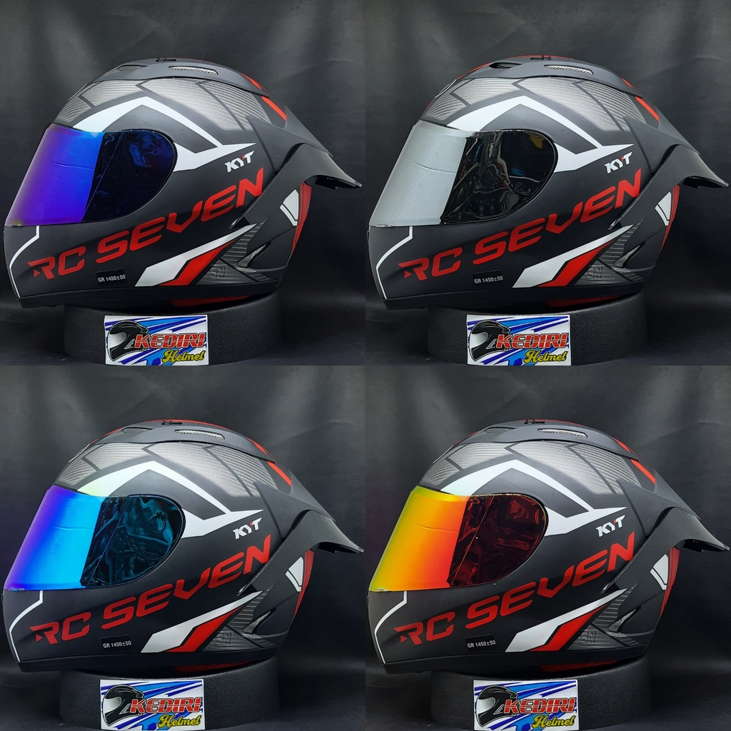 Kyt RC 7 SEVEN Series 18 helmet original rc7 | Shopee Malaysia