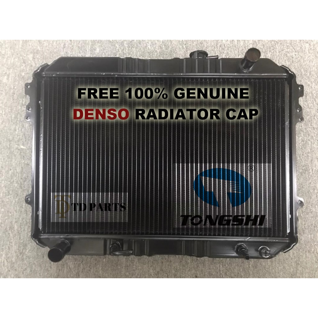 TONGSHI TOYOTA UNSER ( COPPER CORE ) RADIATOR TANGKI ASSY THREE LAYER ...