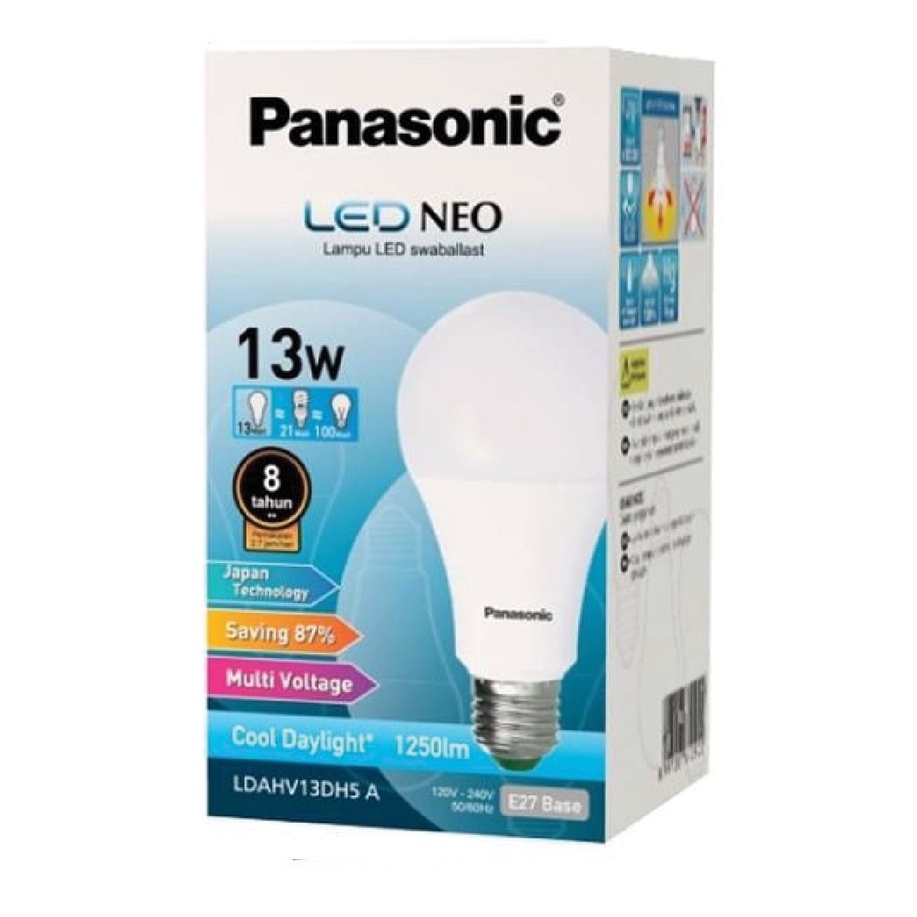 PANASONIC LED BULB NEO 11W , 13W & 15W (Cool Daylight , Warm White ...