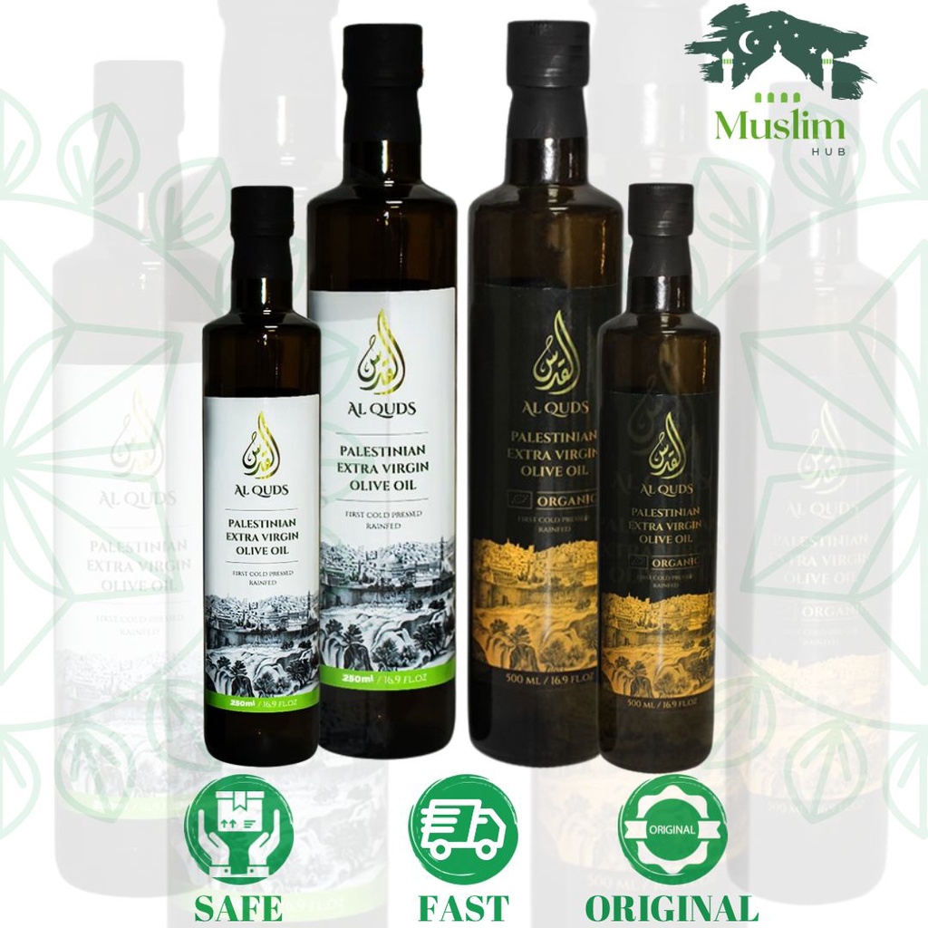 (NEW OFFER)AL QUDS Palestinian Olive Oil minyak zaitun asli dari ...
